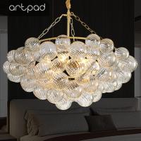 China Italian Design Creative Dining Room Chandelier Glass Ceiling Chandelier  (WH-CY-266) for sale