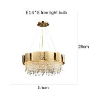 China Postmodern Living Room Decoration Dining Lamps Luxury Crystal Chandelier (WH-CY-268) for sale