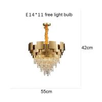 China Postmodern Living Room Decoration Dining Lamps Luxury Crystal Chandelier (WH-CY-268) for sale