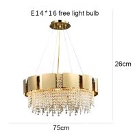 China Postmodern Living Room Decoration Dining Lamps Luxury Crystal Chandelier (WH-CY-268) for sale
