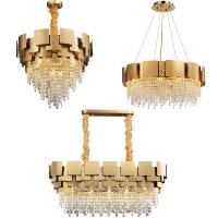 China Postmodern Living Room Decoration Dining Lamps Luxury Crystal Chandelier (WH-CY-268) for sale