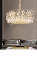 China Duplex Building Living Room Chandelier Building Stairway Long Chandelier Luxury Crystal Lamp(WH-CY-269) for sale