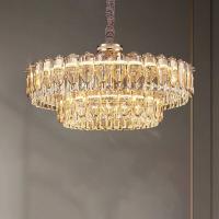 China Led Light Bedroom Lamps Ceiling Modern Luxury Crystal Lamp Villa Living Room Pendant Light (WH-CY-270) for sale