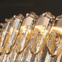 China Led Light Bedroom Lamps Ceiling Modern Luxury Crystal Lamp Villa Living Room Pendant Light (WH-CY-270) for sale