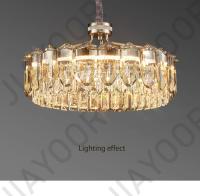 China Led Light Bedroom Lamps Ceiling Modern Luxury Crystal Lamp Villa Living Room Pendant Light (WH-CY-270) for sale