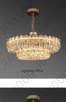 China Led Light Bedroom Lamps Ceiling Modern Luxury Crystal Lamp Villa Living Room Pendant Light (WH-CY-270) for sale
