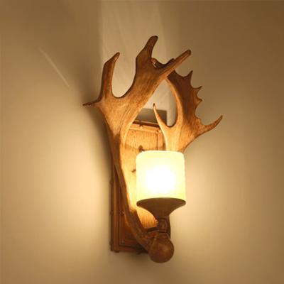 China Loft Industrial Farmhouse Kitchen Dining room deer horn wall lamp (WH-VR-07） for sale