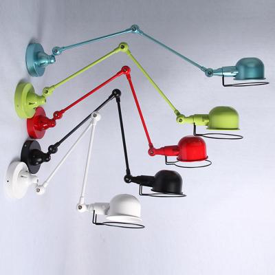 China Vintage industrial style loft creative minimalist swing arm wall lamp (WH-VR-09) for sale