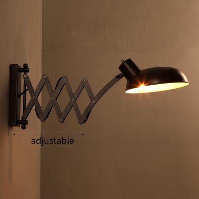 China American Retractable Wall Lamp Retro Industrial Kitchen Living Room Swing Arm Wall Lights (WH-VR-60) for sale