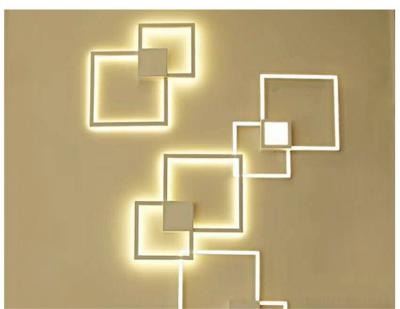 China LED Geometric Wall Lamp Square Mounted Sconce Wall Lights （WH-OR-39) for sale