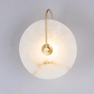China Modern Sconces Lamp Wall Lights Marble Lampshade LED Lighting marble wall light (WH-OR-57) for sale