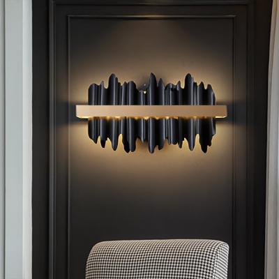 China Modern led wall sconce light gold/black bedroom living room luxury wall light（WH-OR-67) for sale