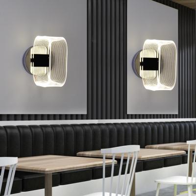 China LED Indoor Wall Lamps 220V 6W Warm Night Lighting For Bedroom Hallway Aisle Bathroom Sconces Light (WH-OR-87) for sale