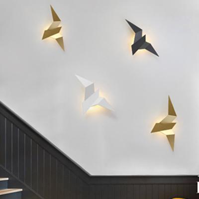 China Nordic LED bird wall lamps Bedroom Decor Wall Lights Indoor bird wall lamp (WH-OR-97） for sale