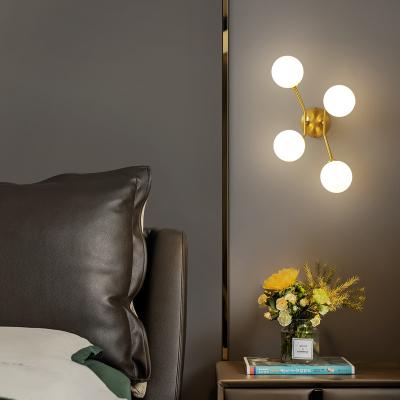 China Nordic LED Wall Lamp for Bedroom Bedside Bath Aisle decorative wall lamp(WH-OR-122) for sale