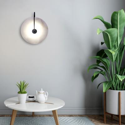 China Modern Sconces Lamp Wall Lights Marble Lampshade LED natural stone lamp（WH-OR-132) for sale