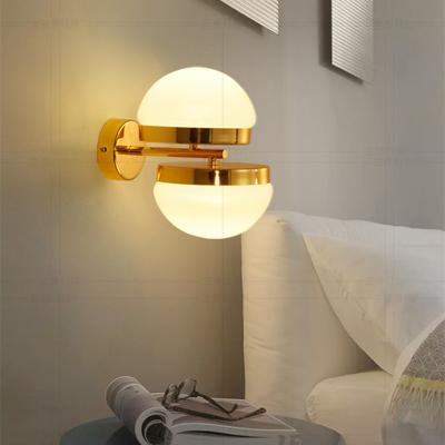 China Creative Art Half Sphere Parlor Aisle Light Indoor Wall Sconce Lamps（WH-OR-149) for sale
