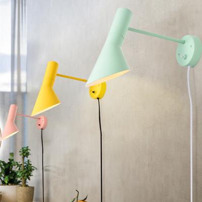 China Colourful Iron Wall Lamp Sconces Study Reading Lamp Living Room plug in wall sconce (WH-OR-163) for sale