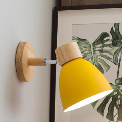 China Wooden Wall lights bedside E27 Bulb wall Lamp modern led wall lamp (WH-OR-169) for sale