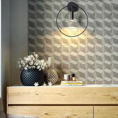 China Nordic Simple Circular Wall Lamp Creative Protection Restaurant Revolta Wall Sconce（WH-OR-208) for sale