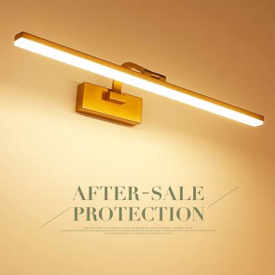 China Bathroom Gold Waterproof LED Wall lamps Cabinet vanity Mirror lights(WH-MR-31) for sale