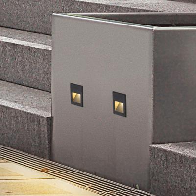 China Retro Recessed LED Stair Light 85-265V 3W LED Wall Sconce Lighting In Step Lamp（WH-HR-16) for sale