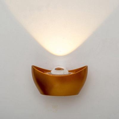 China Aluminium product outdoor wall light waterproof white/black creative wall lamps(WH-HR-17) for sale