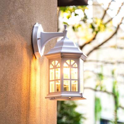 China White lanterns simple balcony wall lamp outdoor waterproof terrace wall lamp(WH-HR-57) for sale