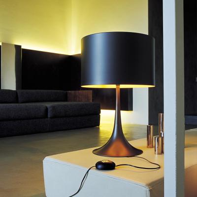 China Modern Mushroom table lamp black white simple art salon light bedside Flos Spun table lamp(WH-MTB-04) for sale