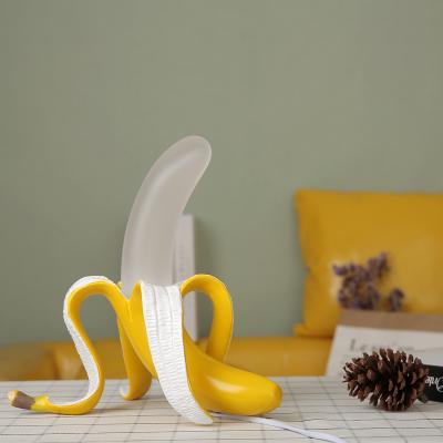 China Seletti Banana Lights art deco table lamps for living room Glass lampshade Table Lighting(WH-MTB-06) for sale