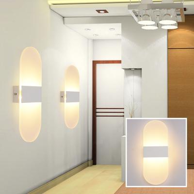 China Modern LED Wall Lights Bathroom Lighting Acrylic Wall Lamps(WH-RC-04) for sale