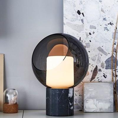 China Popular Table Light Marble Table Lamp LED Table Light glass ball table lamp(WH-MTB-38) for sale