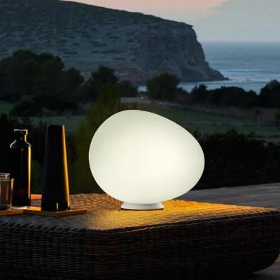 China Italian Designer Table Lmap Modern Glass Table Lamps Night Bedside Gregg Lamp(WH-MTB-86) for sale