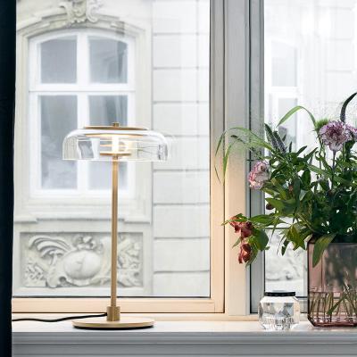 China Nordic modern glass table lamp creative personality mushroom table lamp led table desk lamp(WH-MTB-132) for sale