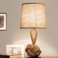 China E27 Night Table Lamps For Living Room Bedroom  Rope Table Lamp(WH-MTB-141) for sale
