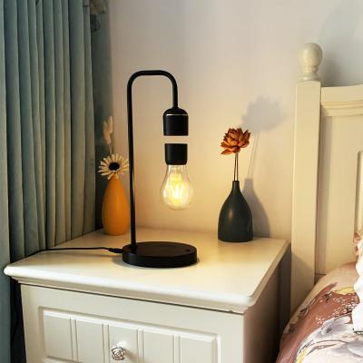 China Creative Magnetic Suspension LED Bulb Table Light Maglev Wireless floating lamp(WH-MTB-144) for sale
