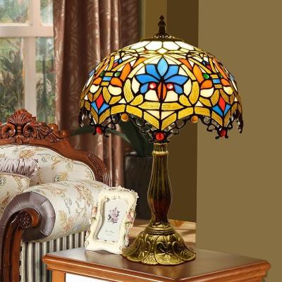 China Table Lamp Grass Lampshade Bedroom Bedside night table lamp(WH-TTB-66) for sale