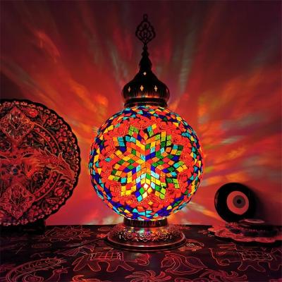 China Big Size Turkish mosaic table Lamp vintage art deco Handcrafted table lamp(WH-VTB-12) for sale
