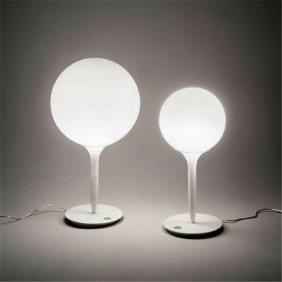 China Metal White Glass Ball Table Lamp Designer Modern Office Castore 35 Table Lamp(WH-MTB-206) for sale