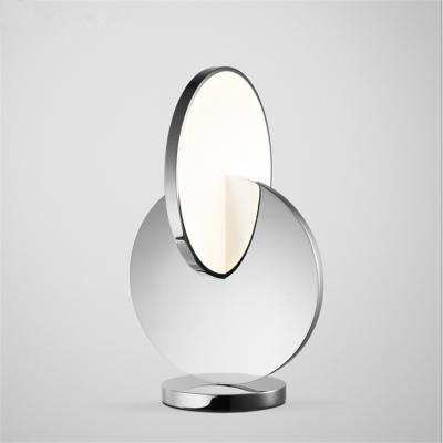 China Post-modern Lee Broom Ring Table Lamp Led Metal Desk Light for Living Eclipse Table Lamp(WH-MTB-214) for sale
