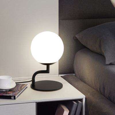 China Nordic Golden Glass Table Lamp Modern Table Lamps Mobil Table Lamp(WH-MTB-226) for sale