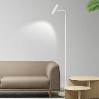 China Modern Minimalist Floor Lamp Gold/Black/White Foyer Bedroom Office Metal Lighting Fixture（WH-MFL-11） for sale