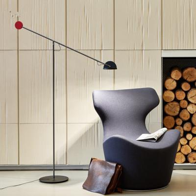 China Nordic Creative 5W LED Floor Light Black with Long Arm UP Down Copernica P LED Floor Lamp(WH-MFL-153) for sale