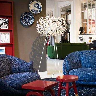 China Modern Personality Floor Lights White Living Room Bedroom Study Dandelion Floor Lamp(WH-MFL-155) for sale