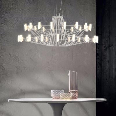China Nordic design Led Chandelie three-story Coppelia modern led chandeliers(WH-MI-91) for sale
