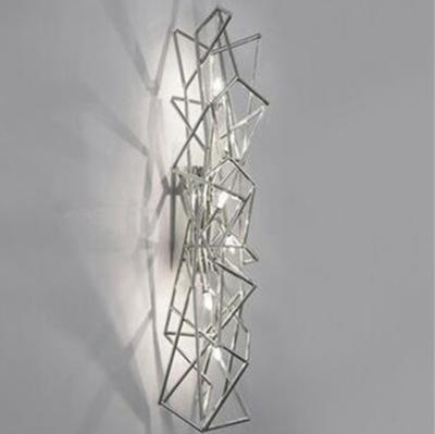 China living room dining room  Custom personality creative geometric Chandelier Etoile Large Suspension Light(WH-MI-102) for sale