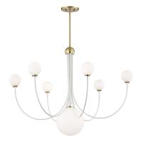 China Nordic medieval elbow chandeliers lights bedroom living room White LED Chandelier（WH-MI-105) for sale