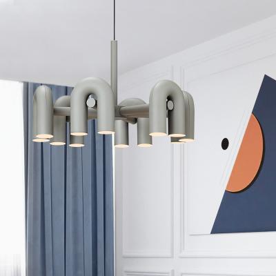 China Post modern creative U-shaped living room pendant lamp Cirkus Chandelier(WH-MI-171) for sale