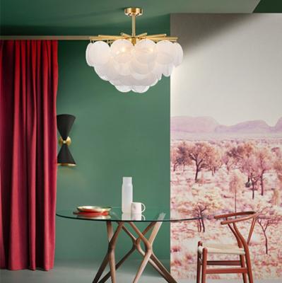 China Glass Pendant Match LED Chandelier For Living Room Dining Bedroom Luxury Metal Nimbus Chandelier(WH-MI-180) for sale