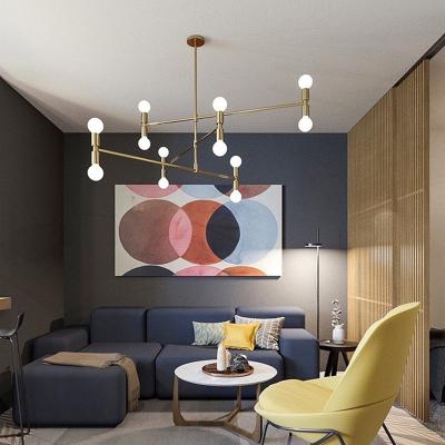 China Indoor LED modern chandelier interior decoration home Atomium Chandeliers(WH-MI-189) for sale